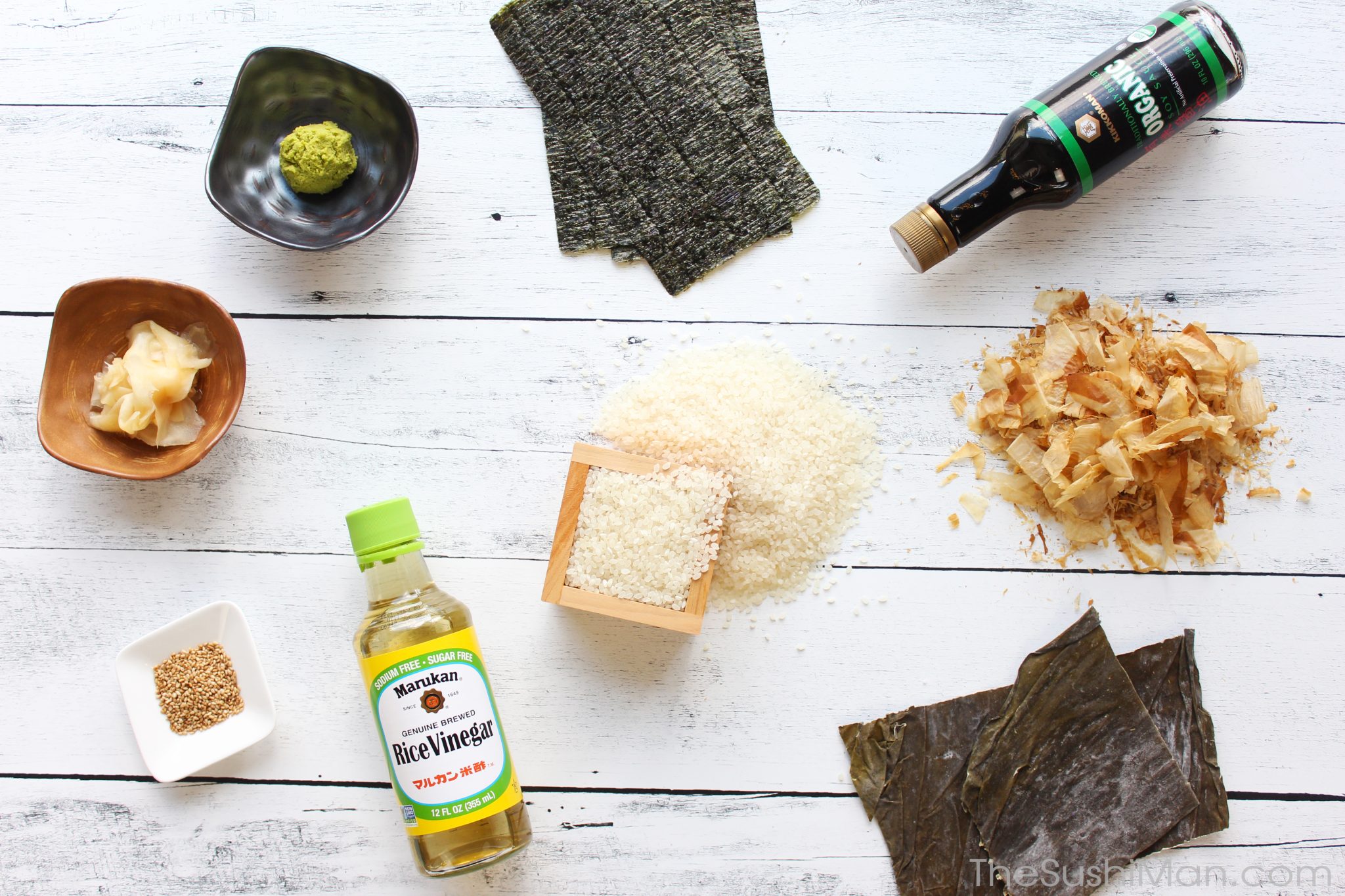 Essential Sushi Pantry Ingredients for Home Cooks - The Sushi Man