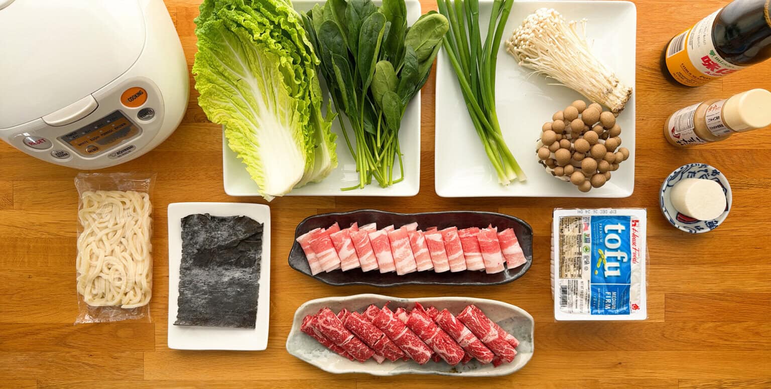 Traditional Shabu Shabu (Simple & Healthy Japanese Hot Pot) - The Sushi Man