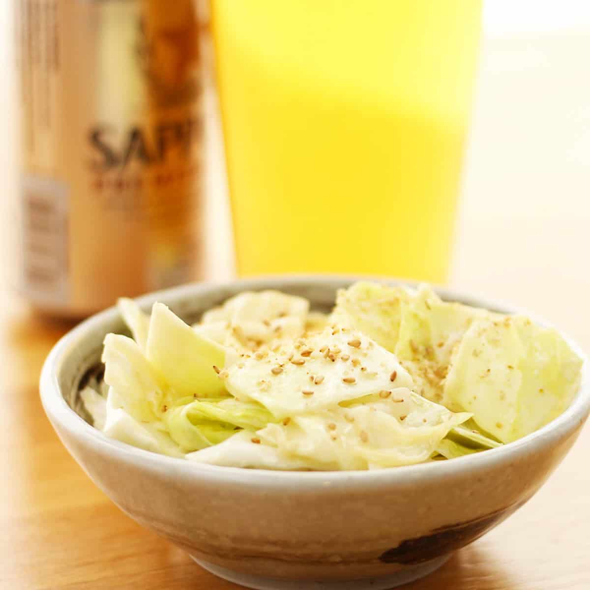 Japanese Cabbage Salad (Easy Izakaya-Style Recipe) - The Sushi Man